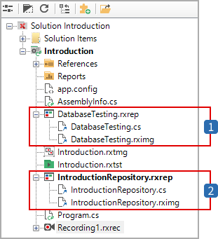 Manage multiple repositories – Ranorex