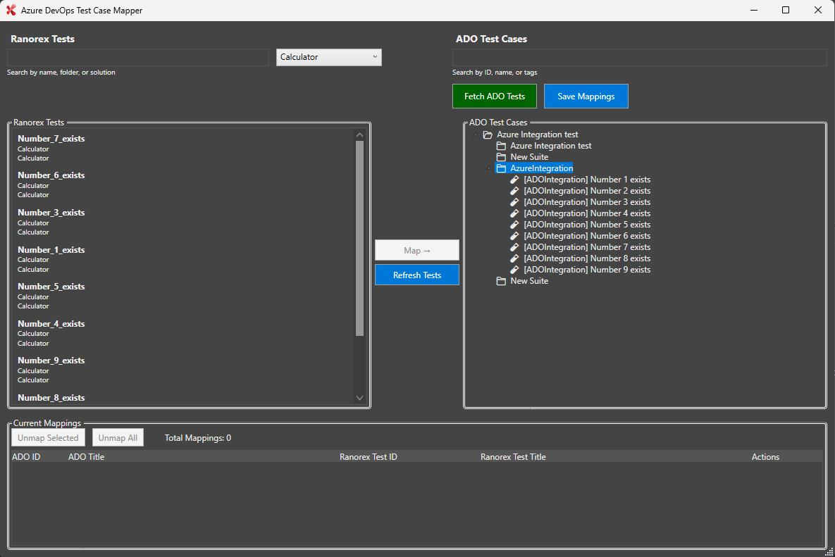 Map Ranorex tests to Azure DevOps Test Cases – Ranorex